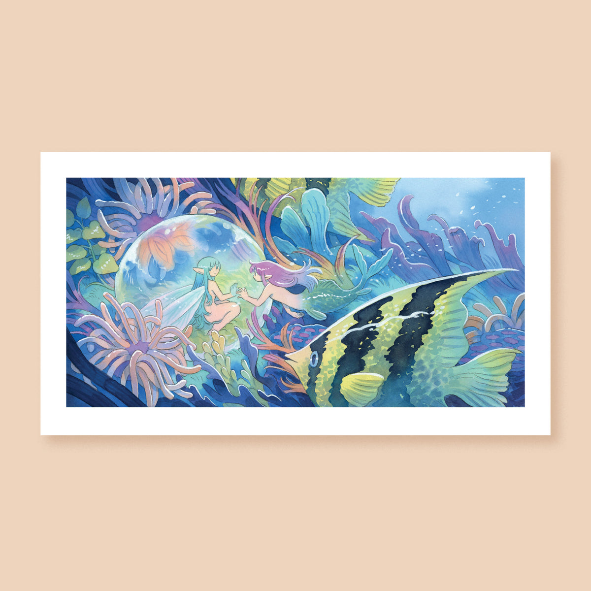 'A Visit from Above' Art Print – Heikala Shop